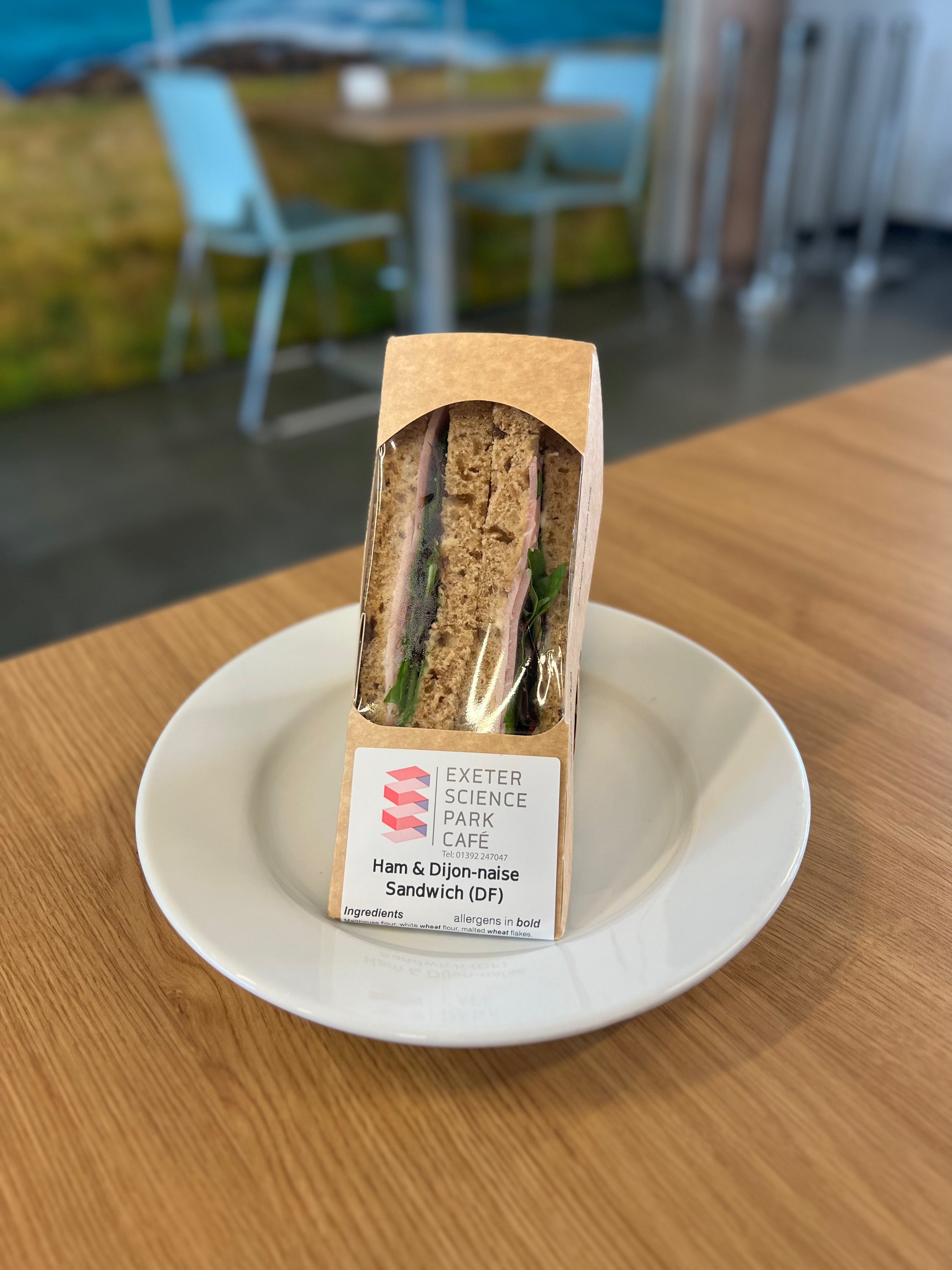 Ham & Dijonnaise Sandwich | Exeter Science Park Cafe