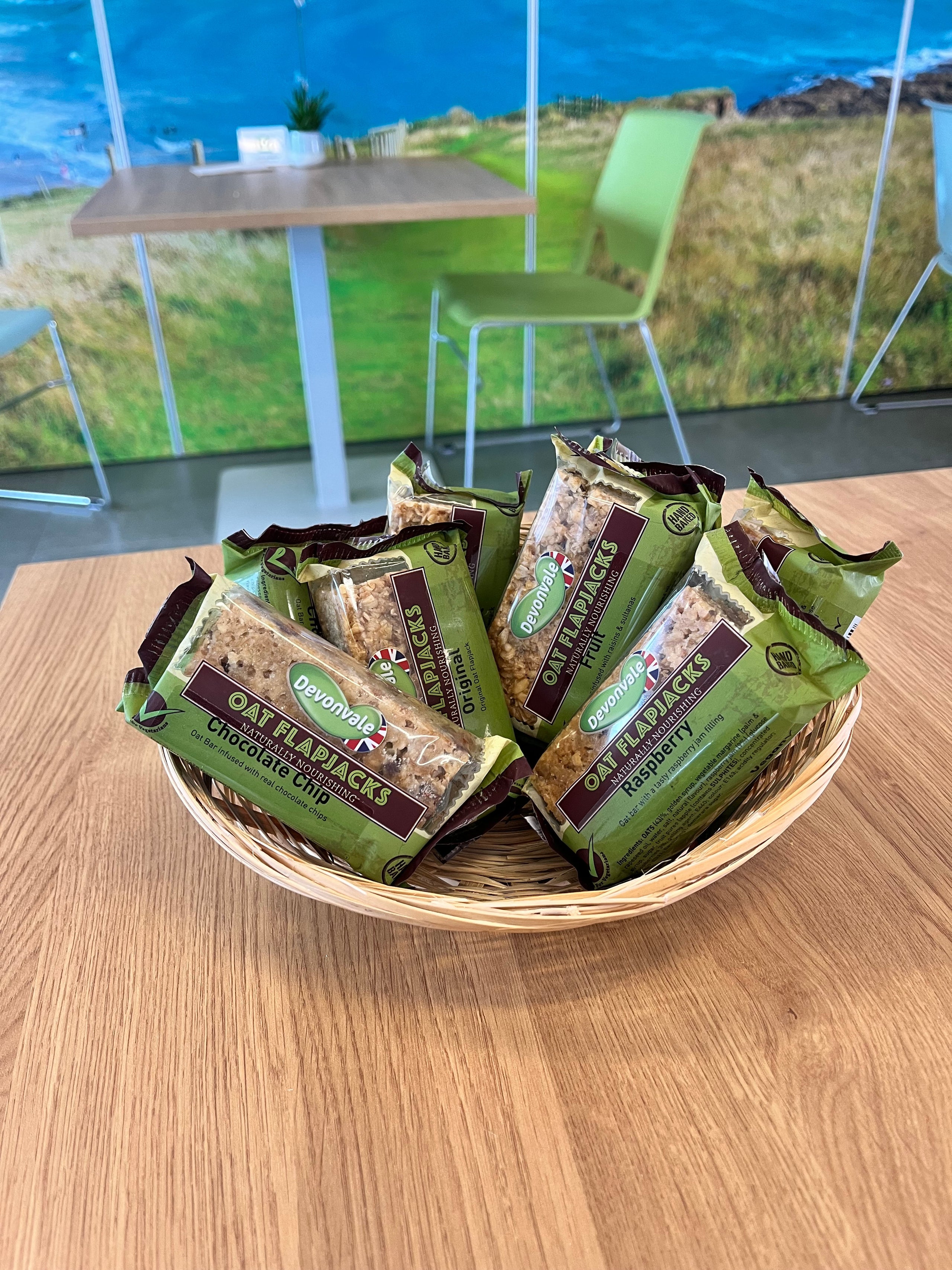Devonvale Oat Flapjacks, various flavours | Exeter Science Park Cafe